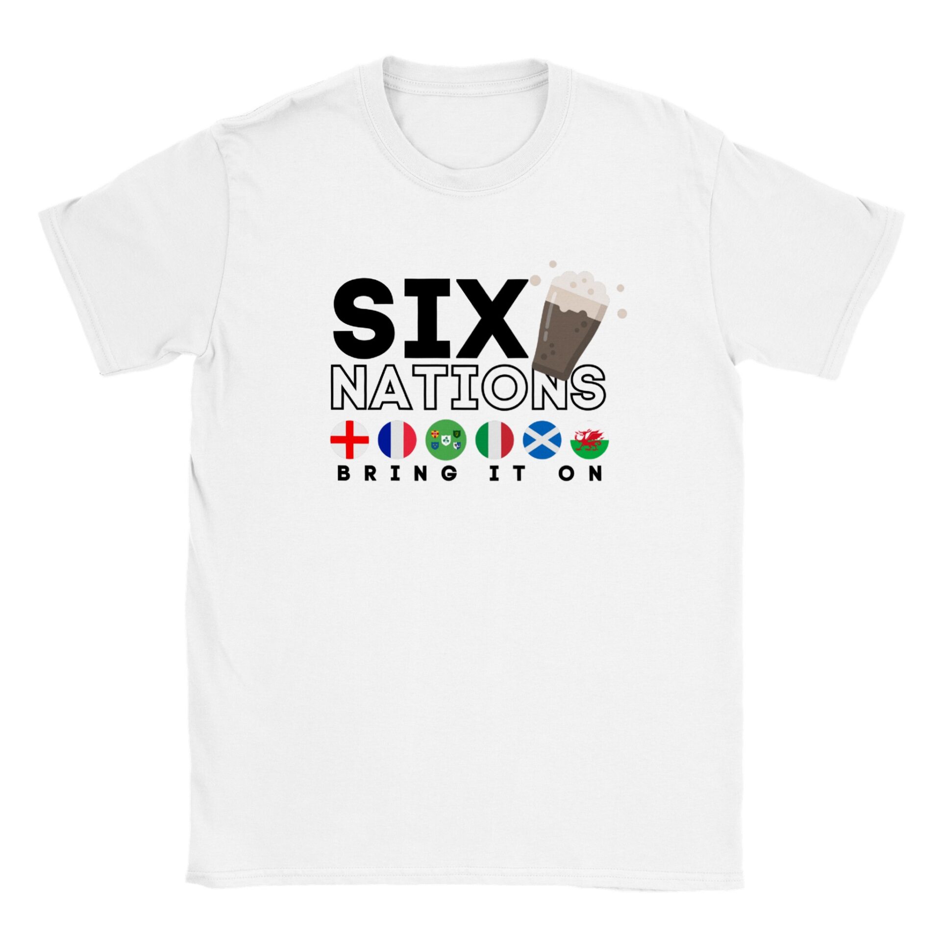 Six Nations Bring It On - T Shirt - Rugby Tees
