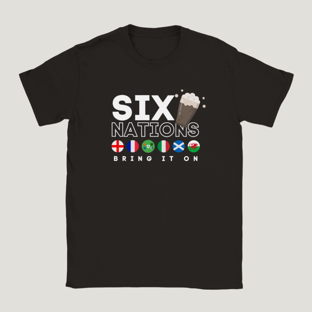 Six Nations Bring It On - T Shirt - Rugby Tees